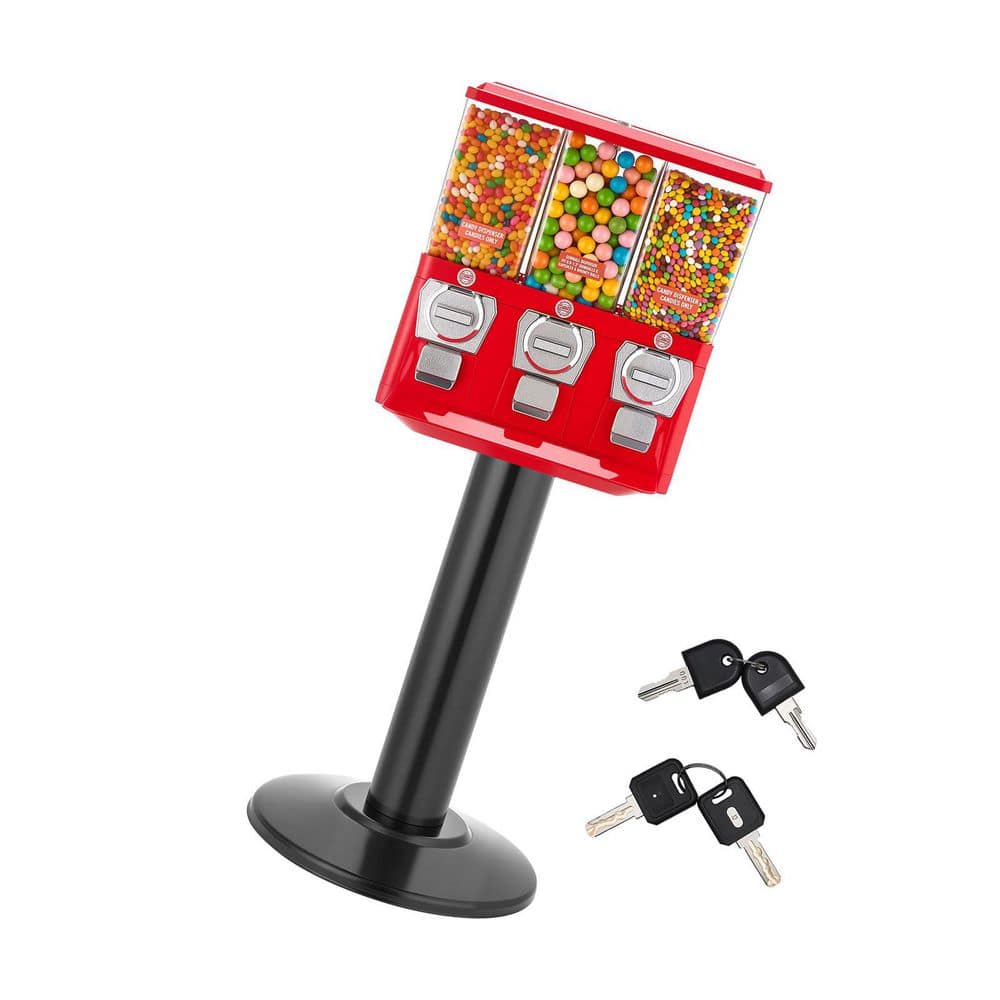 Have a question about SKYSHALO Triple Compartment Candy Vending Machine ...