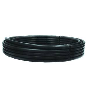 HOME-FLEX 1-1/4 in. IPS x 100 ft. DR 11 Underground Yellow Polyethylene ...