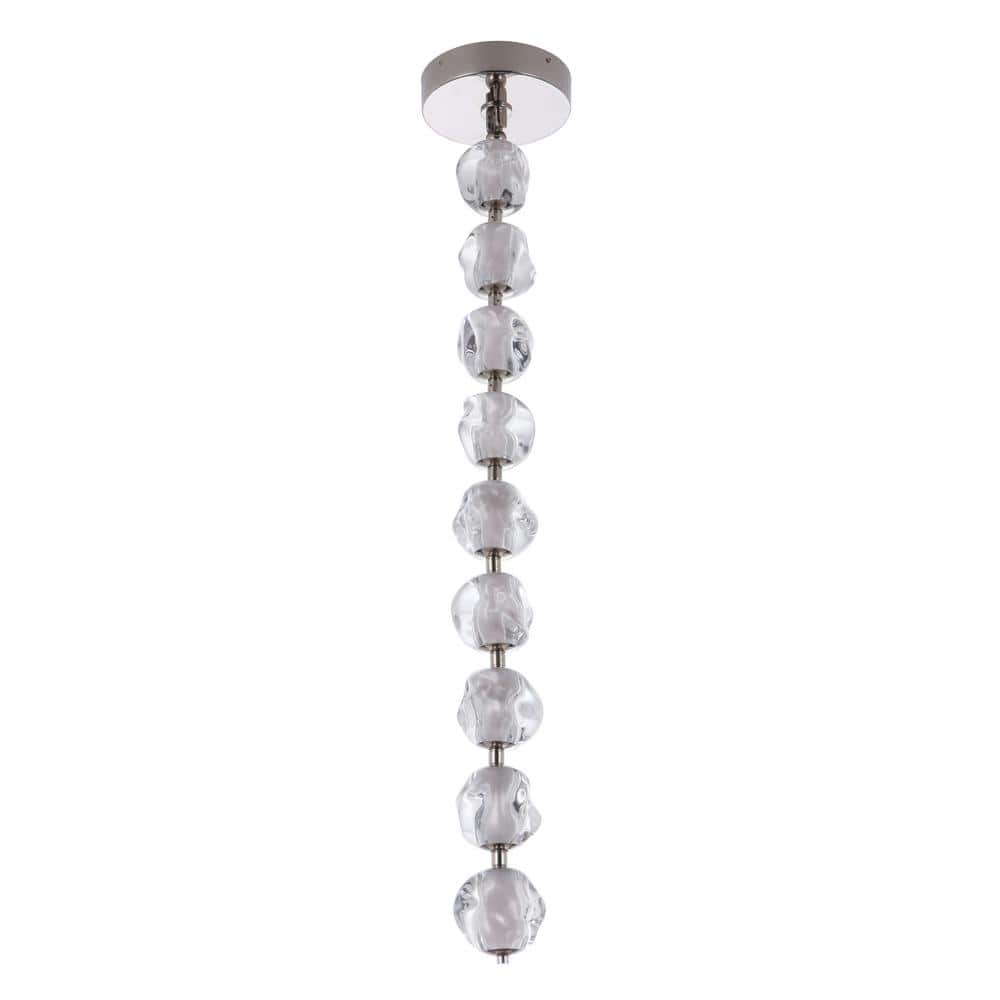 CRAFTMADE Jackie 36-Watt 9-Light Polished Nickel Finish Dining/Kitchen ...