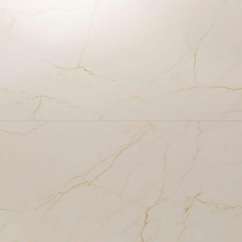 Ivy Hill Tile Montari Avorio Beige 24 in. x 48 in. Marble Look Matte ...