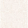 A-Street Prints Ramble Blush Pink Geometric Wallpaper Sample 4121 ...