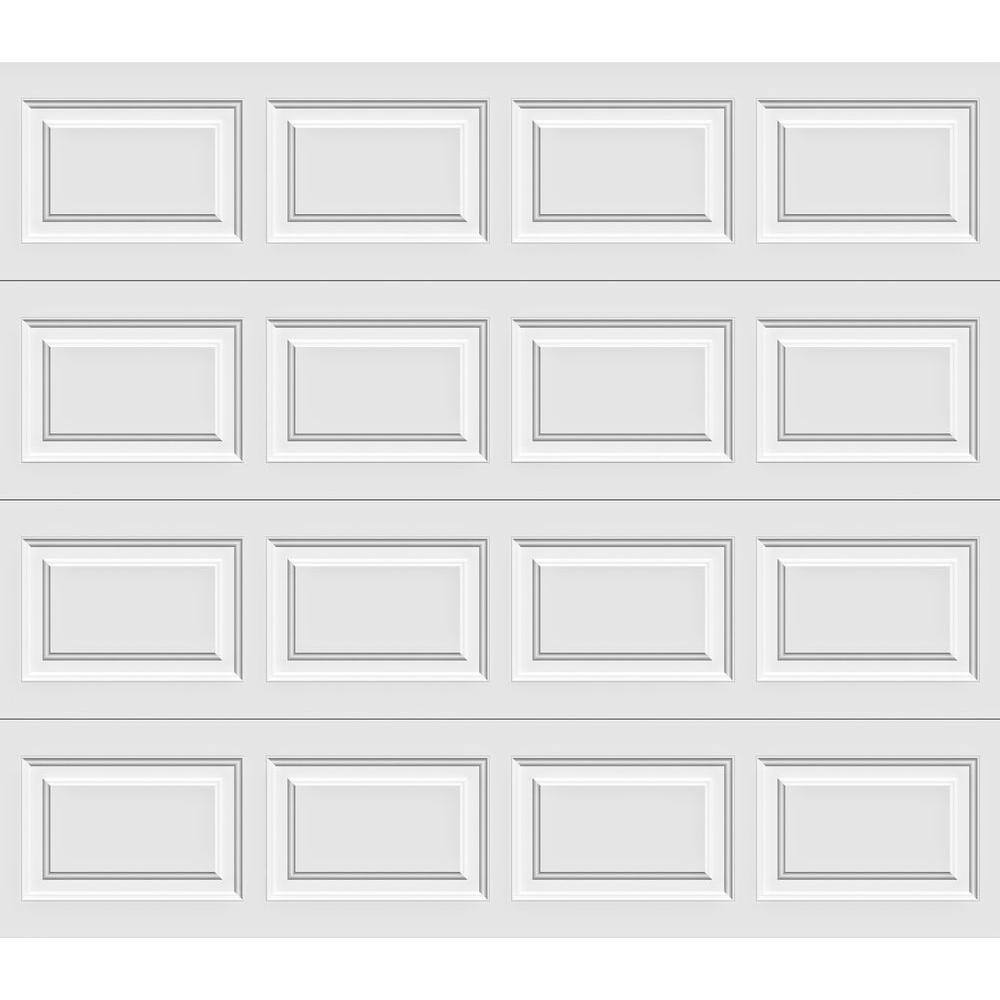 Clopay Classic Collection 8 Ft X 7 Ft 18 4 R Value Intellicore
