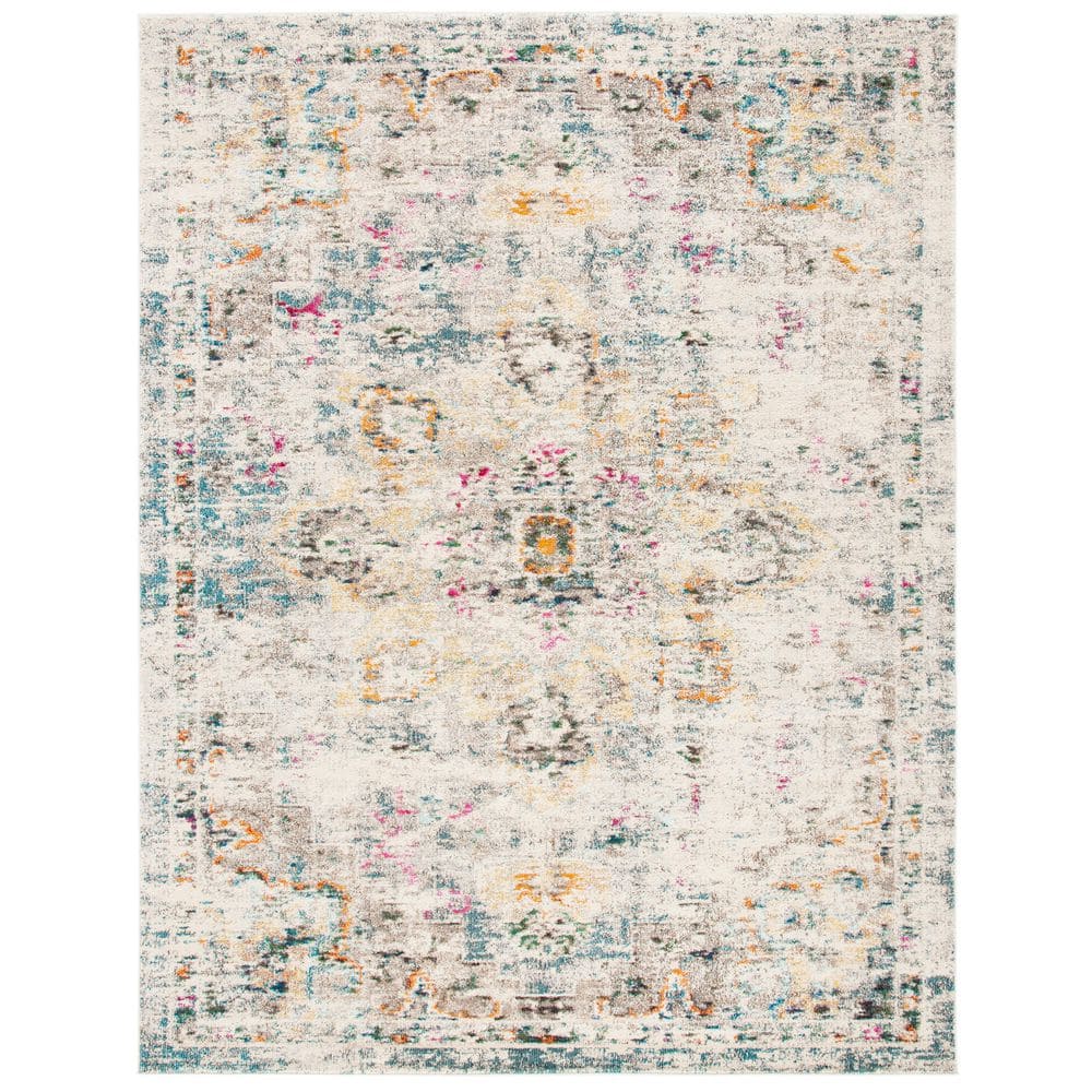 Reviews for SAFAVIEH Madison Gray/Gold 12 ft. x 15 ft. Border Geometric ...