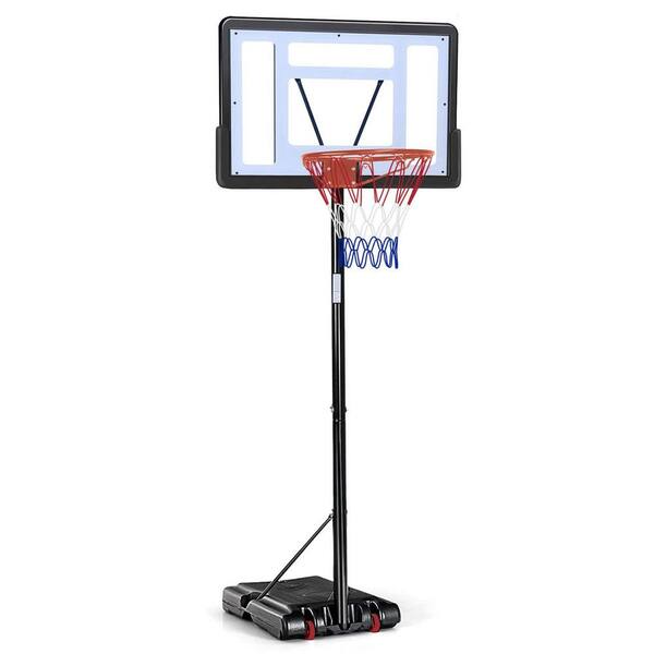 Mis cool Any 5.2 ft. - 6.8 ft. Height Adjustable Portable Basketball ...