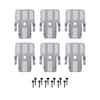 Anvil 3 in. x 2 in. Steel Drywall Repair Clip (6-Pack) 82002 - The Home ...