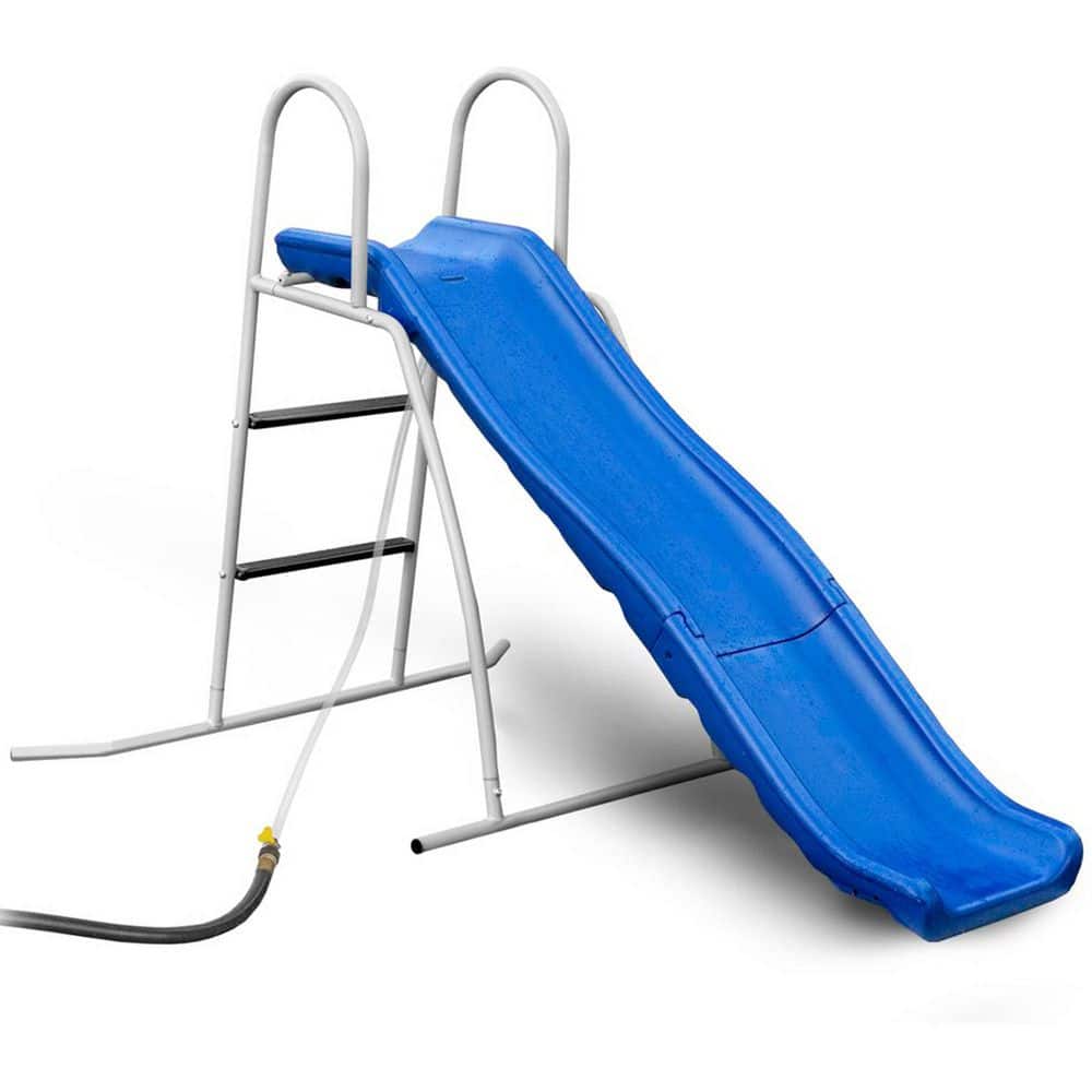 XDP Recreation 6 ft. Water Wave Slide with Built in Adjustable Water ...
