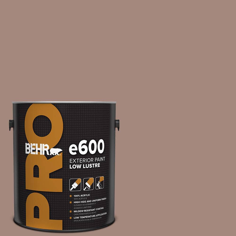 BEHR PRO 1 gal. #BNC-11 Pink Granite Low Luster Exterior Paint PR62301 ...