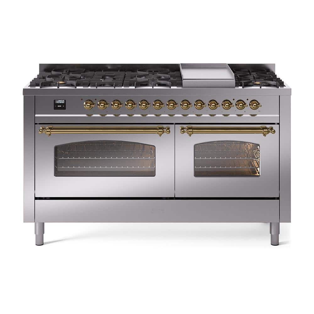 Reviews for ILVE Nostalgie II 60 in. 9 Burner+Griddle Freestanding ...