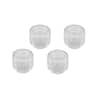 Everbilt 1 in. Clear Rubber Like Plastic Leg Caps for Table, Chair, and ...