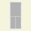 Unique Home Designs 32 in. x 80 in. Hampton White Outswing Vinyl Hinged ...
