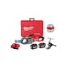 Milwaukee M18 Fuel One-Key Cordless Brushless Pipe Threader Kit w/(2 ...