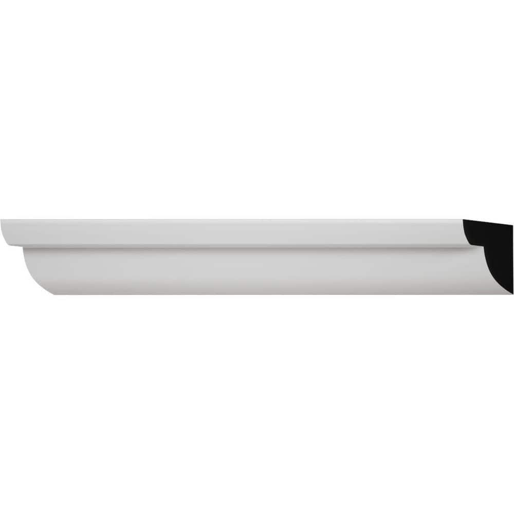 Royal Mouldings 2258 13/32 in. D x 1/2 in. W x 8 ft. L PVC Composite ...