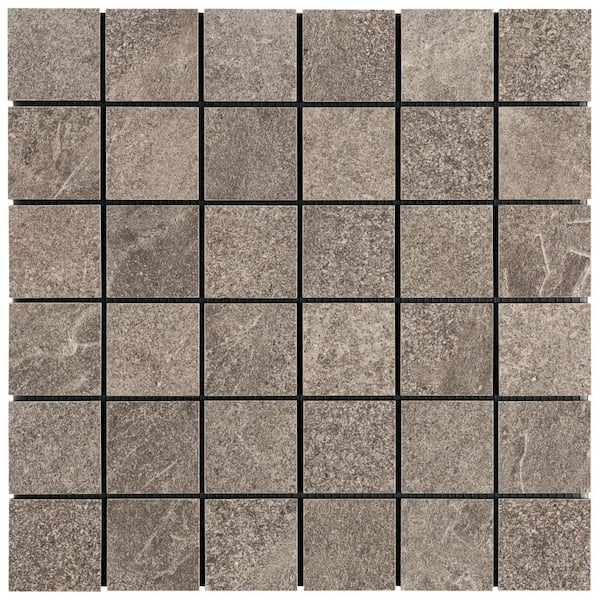 Ivy Hill Tile Monolith Caramel Brown 3.93 in. x 0.35 in. Matte ...