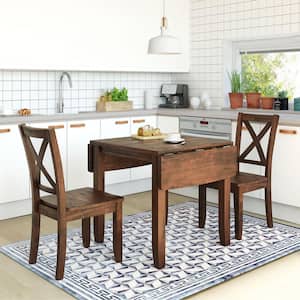 Have a question about Harper & Bright Designs Extendable Brown 3-Piece ...