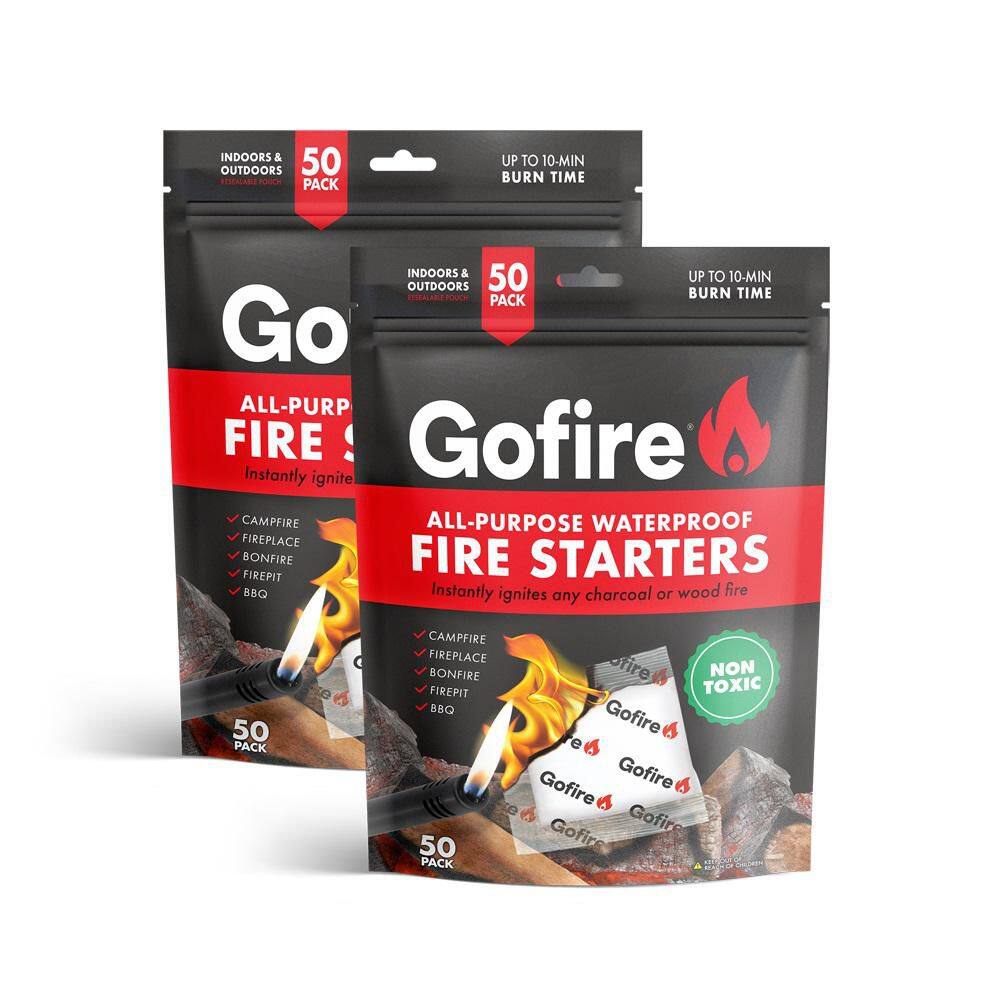 GOFIRE 100 Pack ultimate all purpose fire starter 32744GF - The Home Depot
