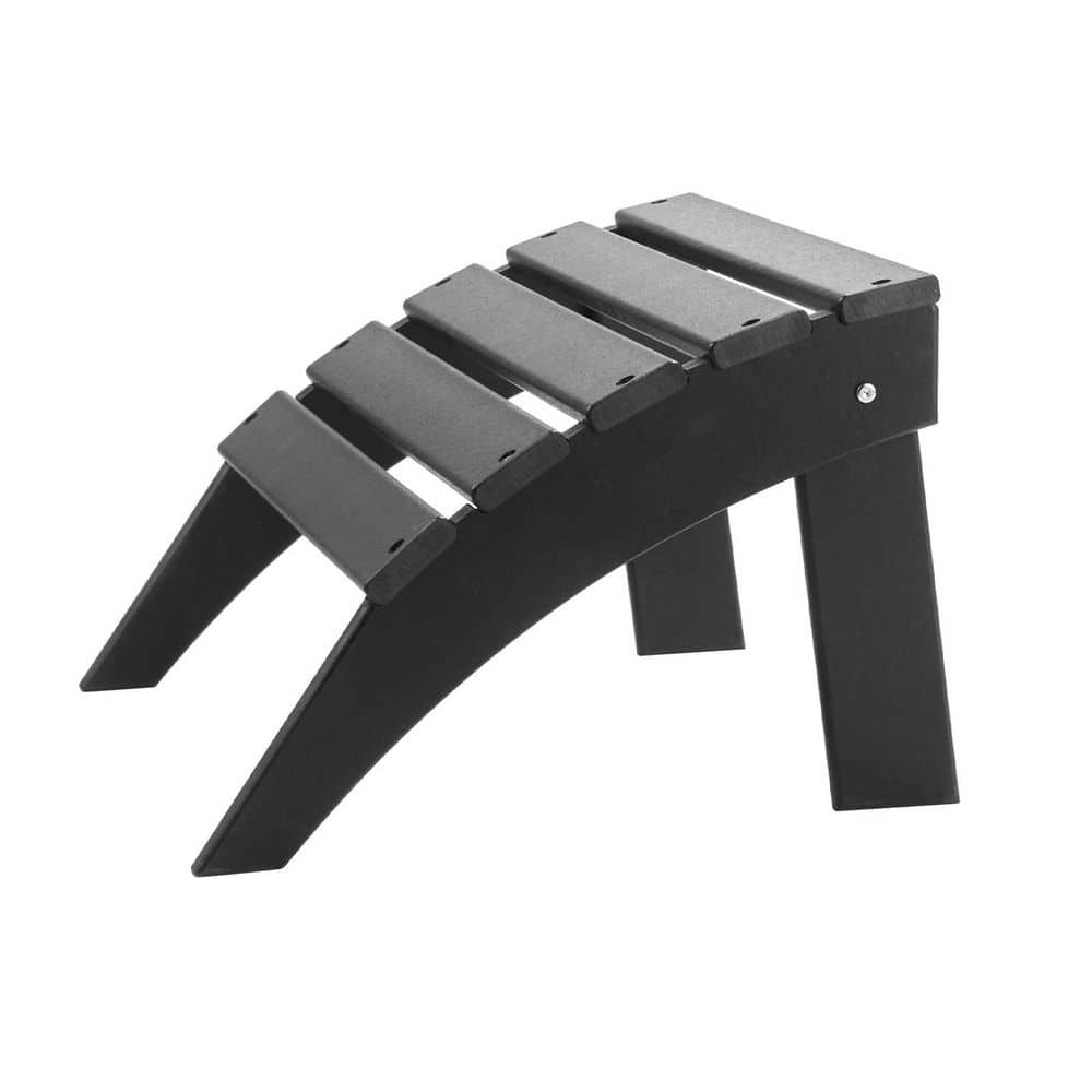 SVOPES 18. 7L x 19. 7W x 13H Inch HDPE Plastic Folding Adirondack ...