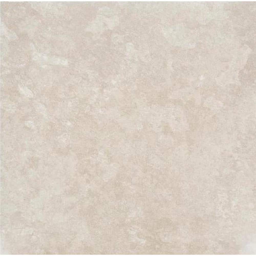 Sonoma Beige 12 in. x 12 in. Matte Ceramic Floor and Wall Tile (19.05 ...