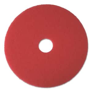 Premiere Pads 16 in. Dia Standard Buffing Red Floor Pad (Case of 5 ...