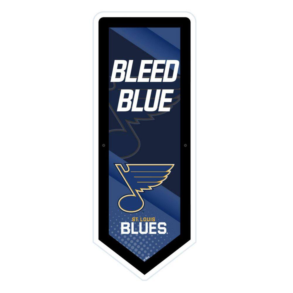 Evergreen St Louis Blues Pennant 9 in. x 23 in. Plug-in LED Lighted ...