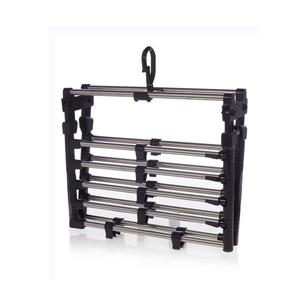 OrganizeMe Black Stainless Steel Hanger OMGH250006 - The Home Depot