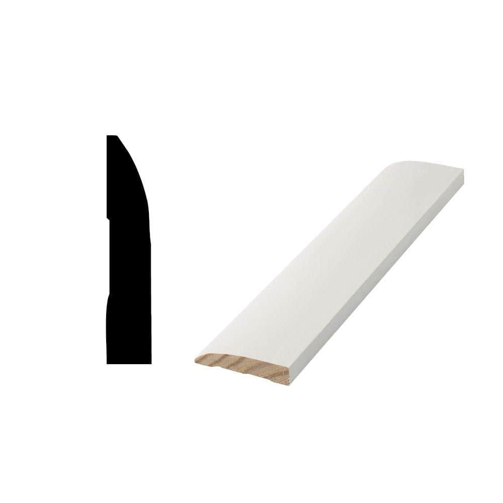 Woodgrain Millwork WM 726 7/16 in. D x 2-1/4 in. W Primed Wood Finger ... Woodgrain Millwork WM 726 7/16 in. D x 2-1/4 in. W Primed Wood Finger ...