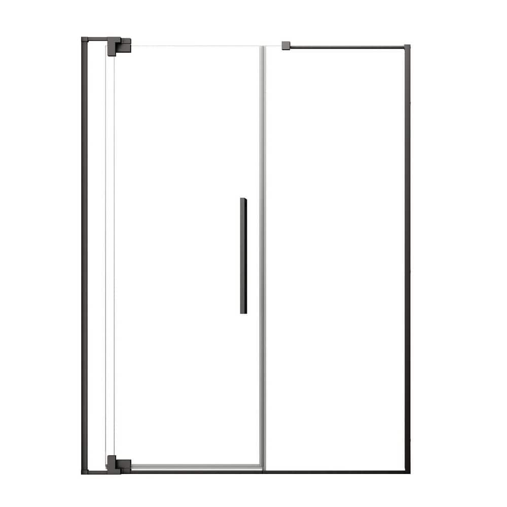 Transolid Rynolds Duo 61 in. - 57 in. W x 76 in. H Pivot Frameless ...