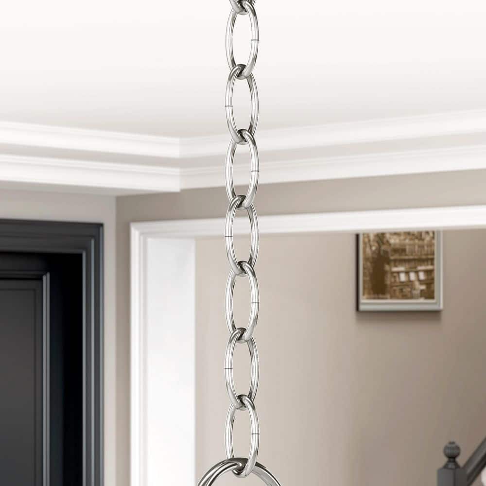AVIANCE LIGHTING Accessories 3 ft. Polished Nickel Heavy Duty ...