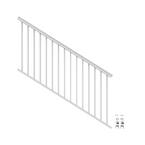 Veranda T-Rail 8 ft. x 36 in. (Actual Size: 91-3/4 L x 34-1/15 in. H ...