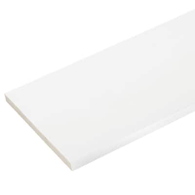 Veranda 3/4 in. x 1-1/2 in. x 8 ft. White PVC Trim (15-Pack) 827000000