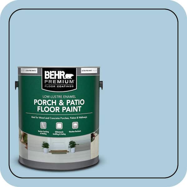 BEHR PREMIUM 1 gal. #M500-2 Early September Low-Lustre Enamel Interior ...