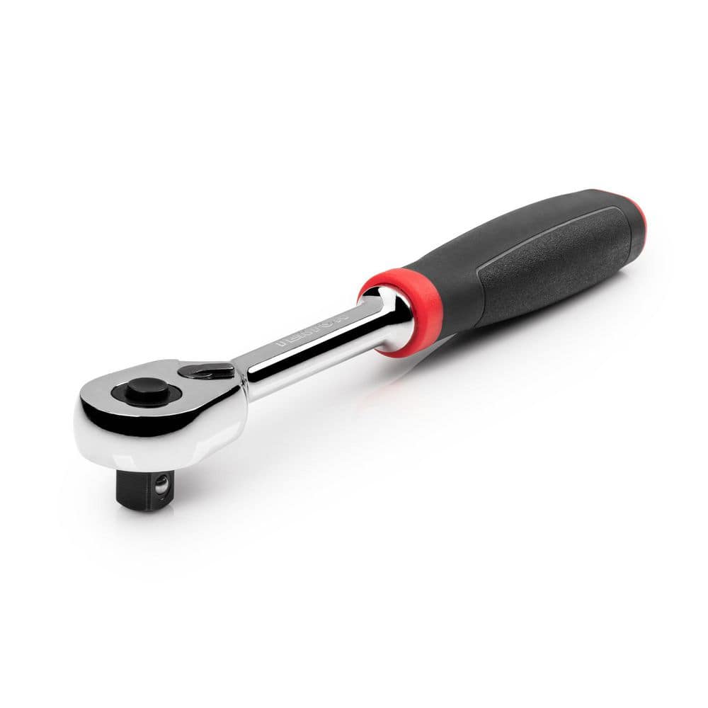 TEKTON 3/8 in. Drive x 8 in. Quick-Release Comfort Grip Ratchet ...