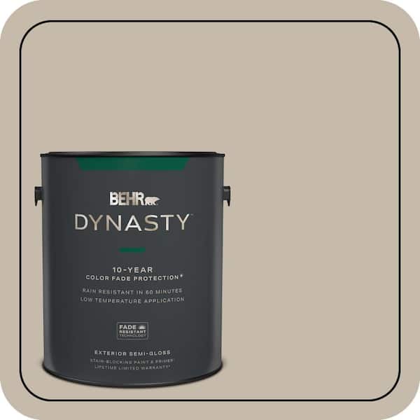 BEHR DYNASTY 1 gal. #730C-3 Castle Path Semi-Gloss Enamel Exterior ...
