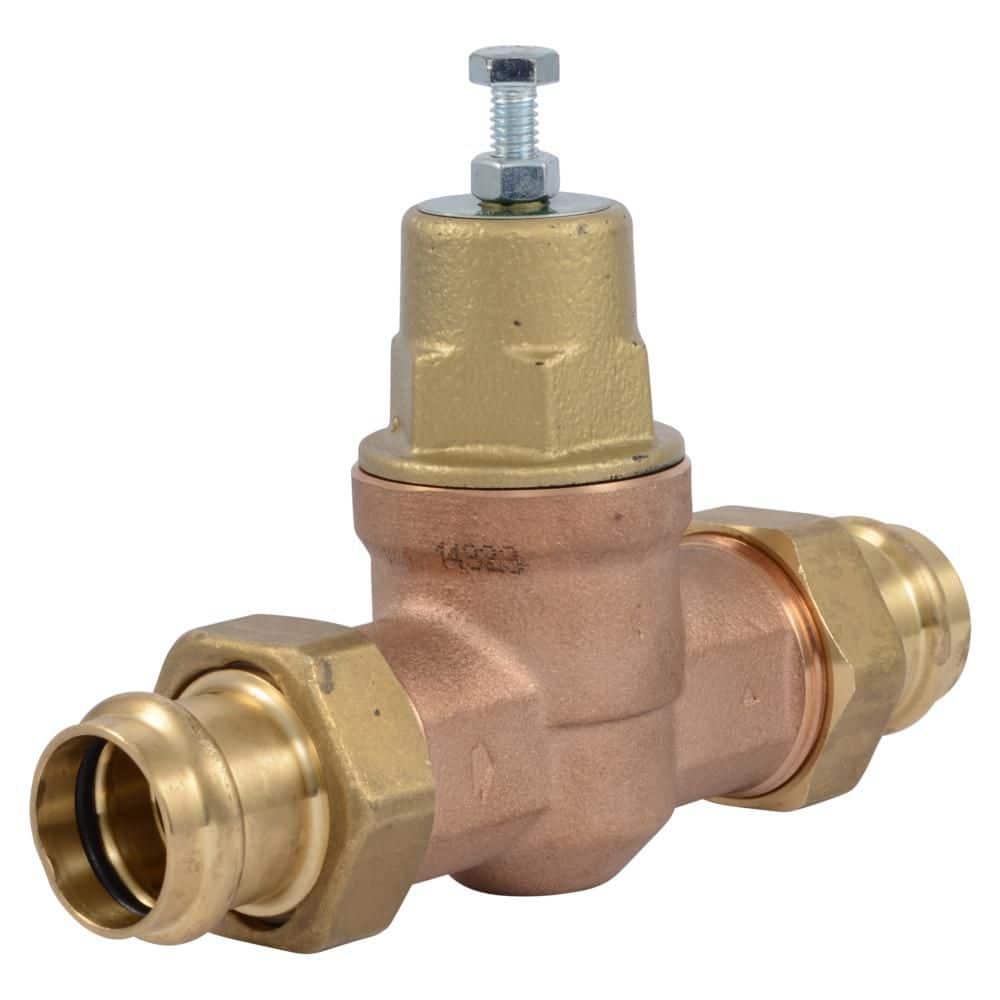 Cash Acme 1-in Copper Press EB45 Pressure Regulating Valve Poly Top ...