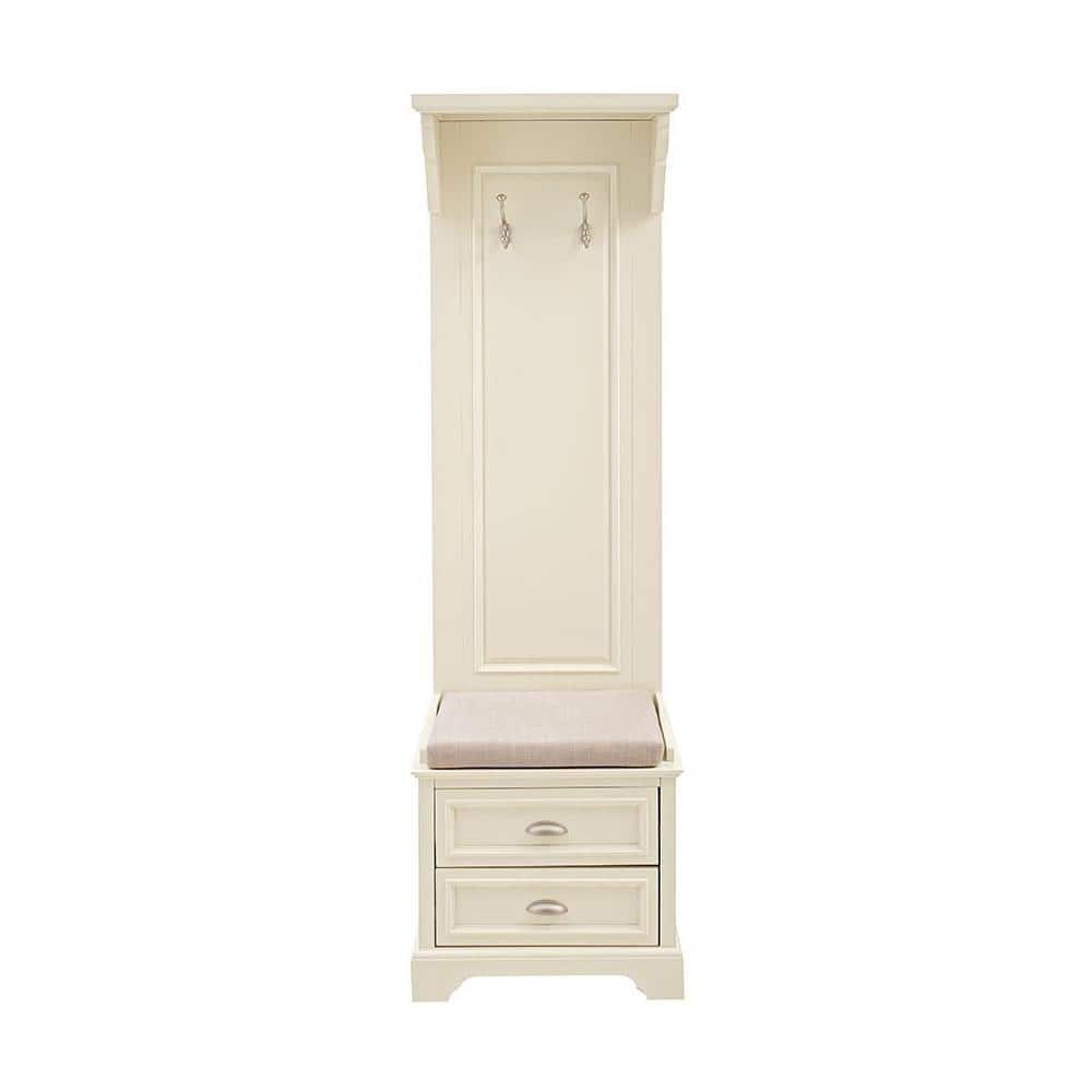 Home Decorators Collection Sadie Ivory Hall Tree 9856100440