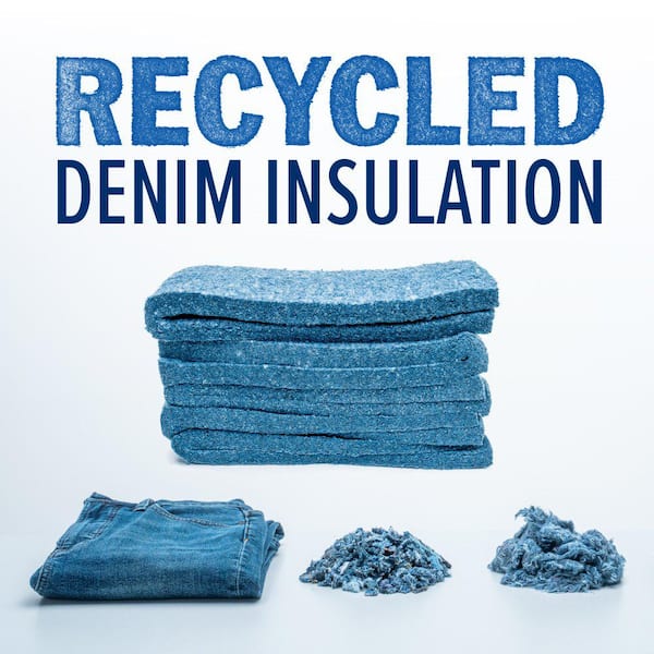 Henry R-13 ULTRATouch Recycled Denim Insulation Batt 15 in. x 93 in ...