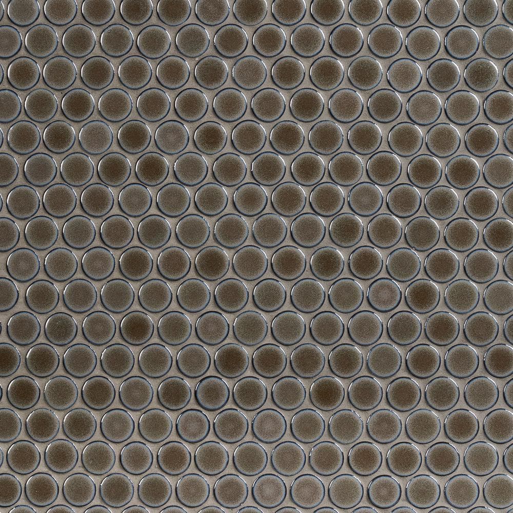 Ivy Hill Tile Joy Edged Gray 12.32 in. x 12.99 in. Polished Ceramic ...
