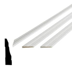 PFM WM361 11/16 in. x 2-1/2 in. x 84 in. Primed Finger-Jointed Casing ...