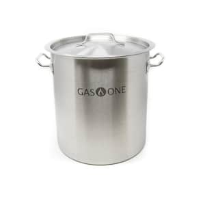 Cook N Home 20 qt. Stainless Steel Stock Pot with Glass Lid NC-00335
