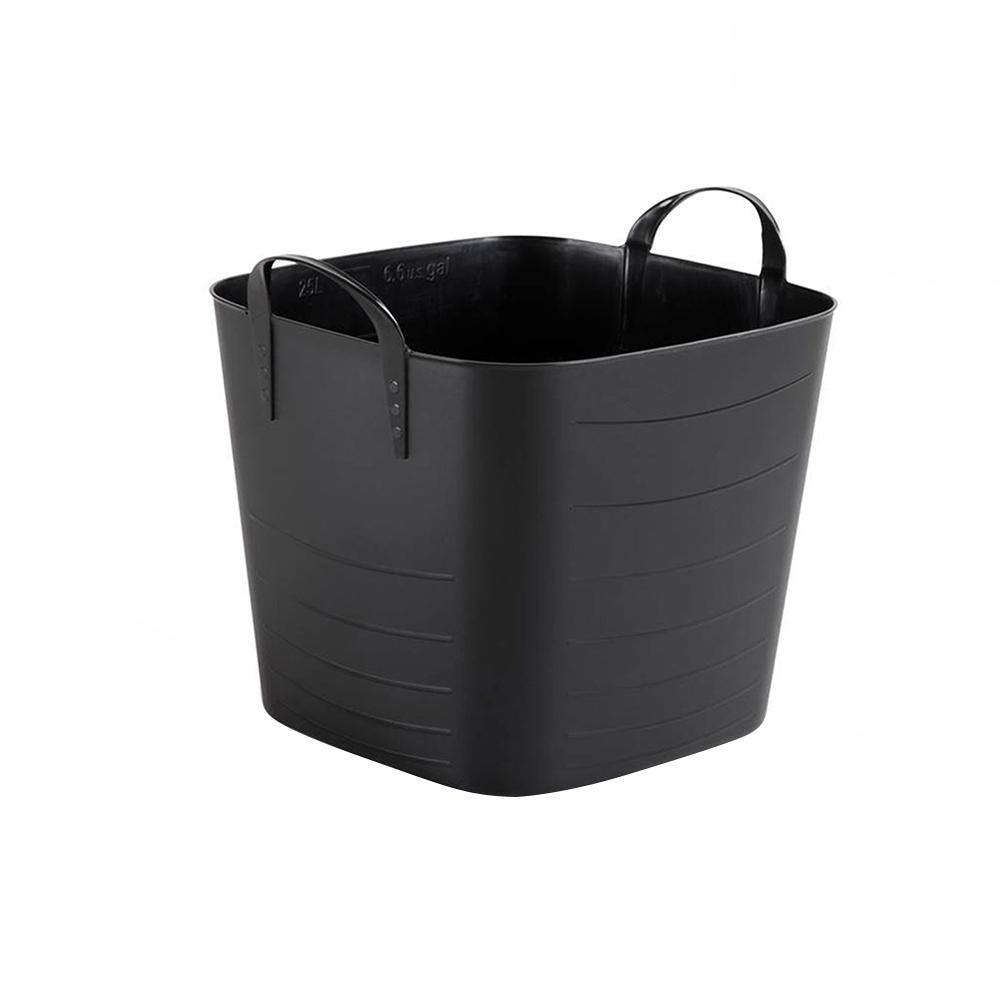 Life Story 6 5 Gal Tub Basket Plastic Storage Tote Bin With Handles life-story-6-5-gal-tub-basket-plastic-storage-tote-bin-with-handles
