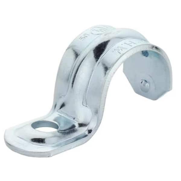 Commercial Electric 2-1/2 in. Rigid Metal Conduit (RIGID) 1-Hole Strap ...
