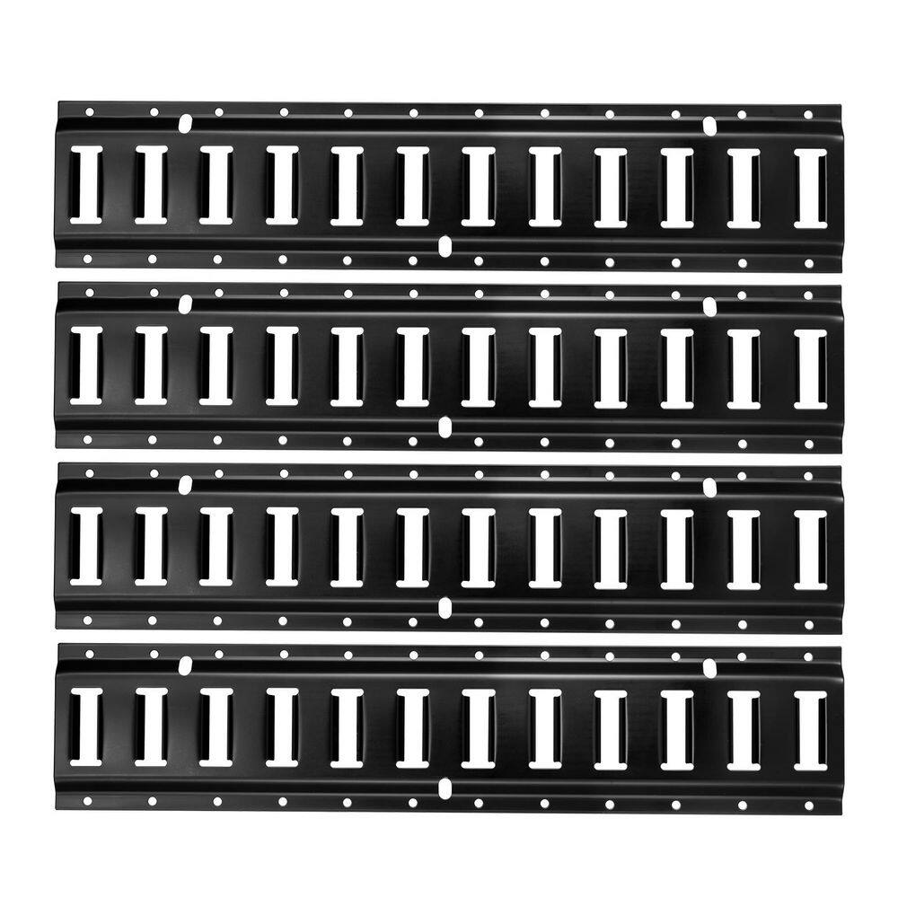 SKYSHALO E-Track Tie-Down Rail Kit,4 Pack 2 ft. E Track Rails,20 Pcs ...