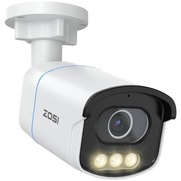 ZOSI Wired C186 5MP 3K POE Outdoor Home Security Camera, Aurora Lux ...