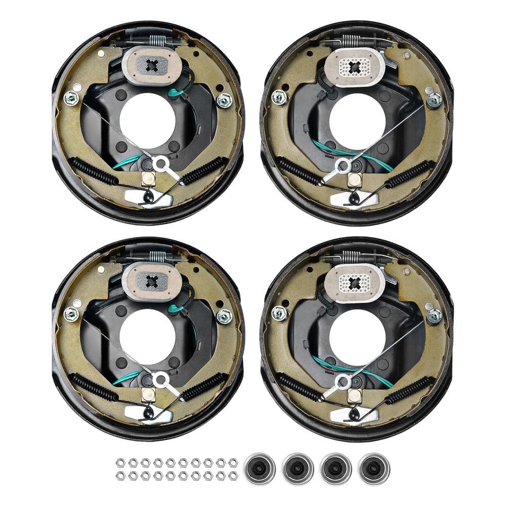 SKYSHALO Electric Trailer Brake Assembly, 10 in. x 2-1/4 in., 2 Pairs ...