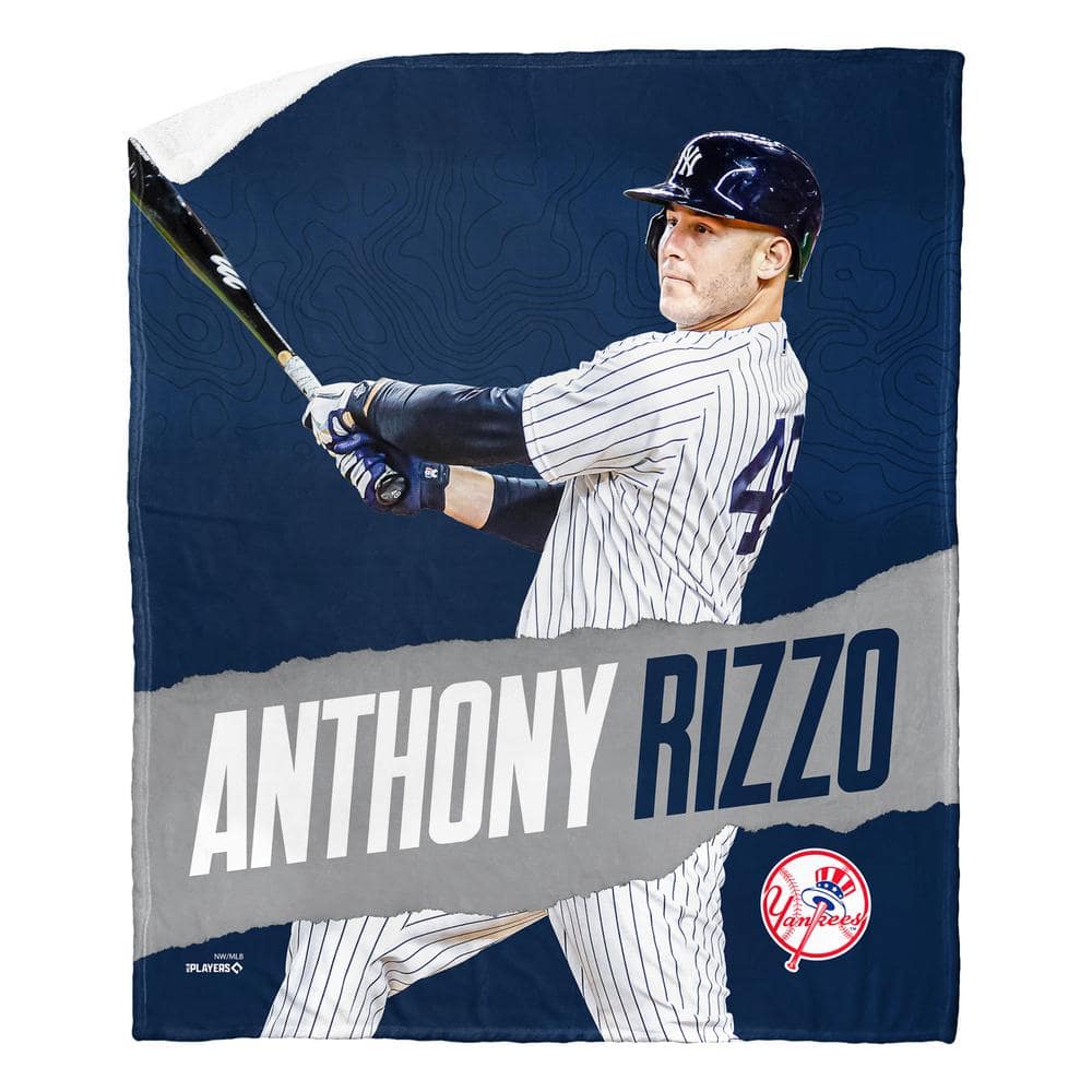 THE NORTHWEST GROUP MLB Yankees 23 Anthony Rizzo Silk Touch Sherpa ...