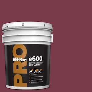 BEHR PRO 1 gal. #BIC-51 July Ruby Low Luster Exterior Paint PR62301 ...