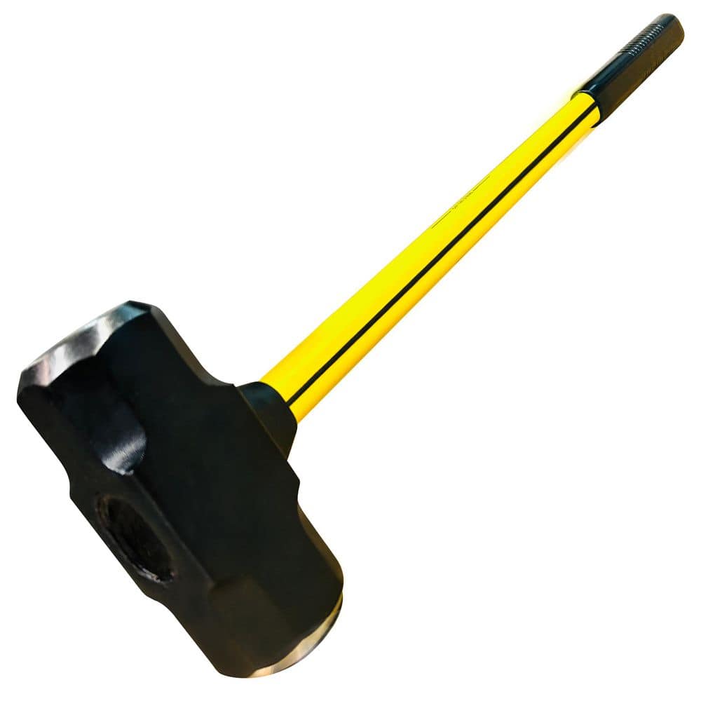 Nupla 8 lb. Demolition Steel Head Sledge Hammer with Overstrike ...