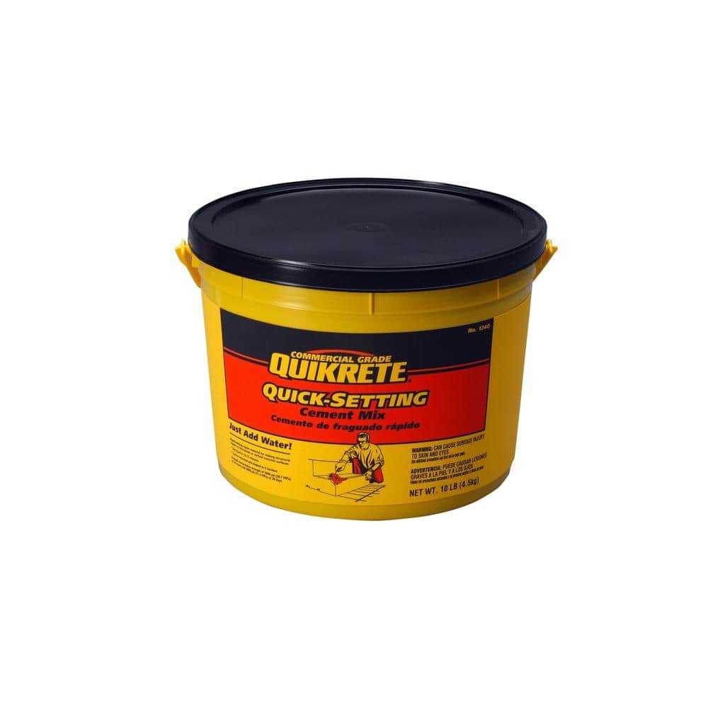 Quikrete 10 lb. Quikrete Quick Setting Cement 124011 - The Home Depot