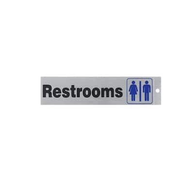 Restroom Signs - Stock Signs - The Home Depot