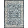 Livabliss Cairo Navy 9 ft. x 12 ft. 3 in. Oriental Area Rug ...