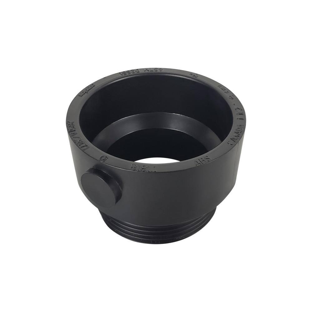 ICON ABS Fitting - Male Adapter, 1.5 in., Hub x MPT 14877 - The Home Depot